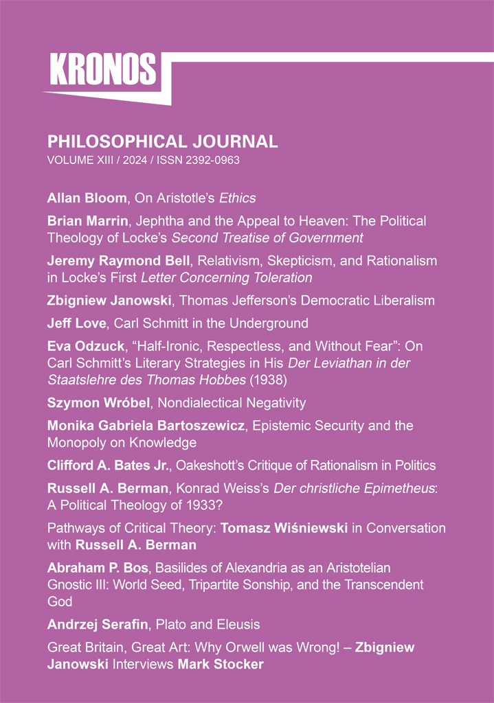 English - KRONOS - metafizyka, kultura, religia